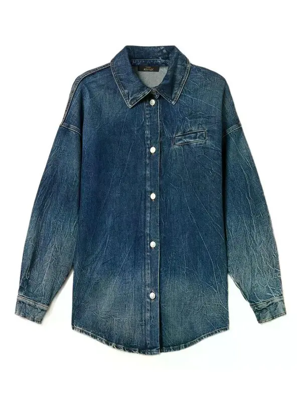 TWINSET Long-sleeve Denim Shirt