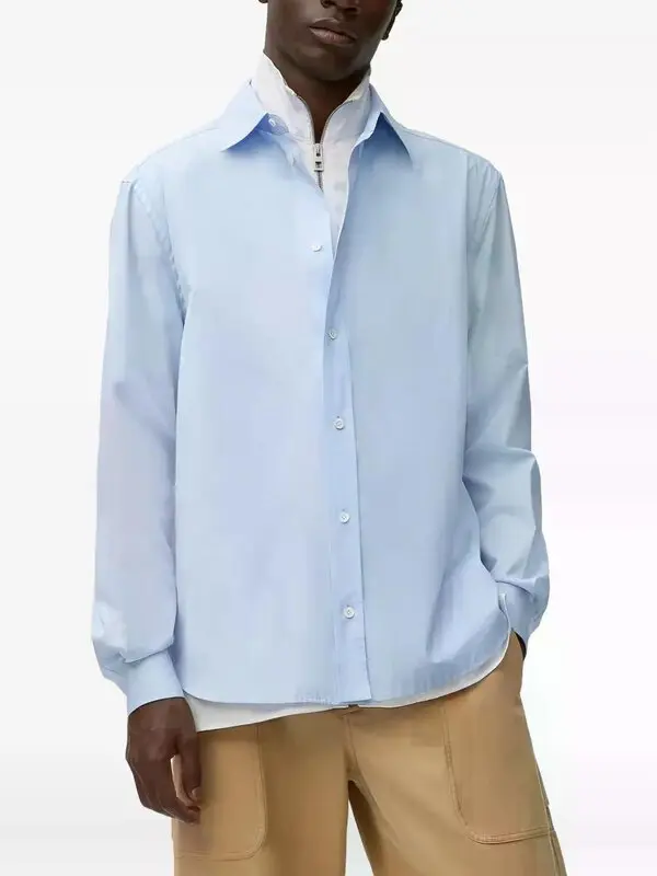 Loewe Zip-front Hybrid Shirt