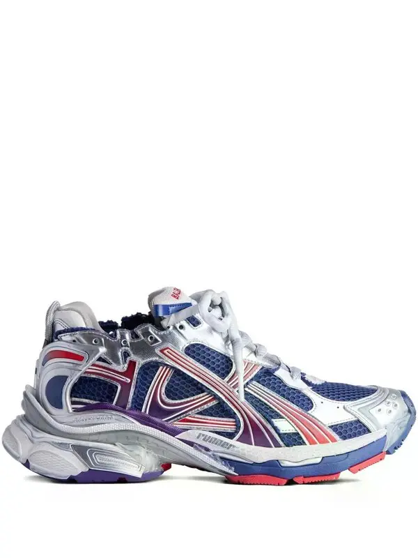 Balenciaga Runner Sneakers - Blue