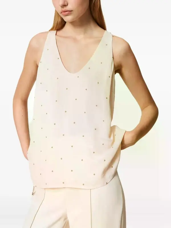 TWINSET Embellished Tank Top