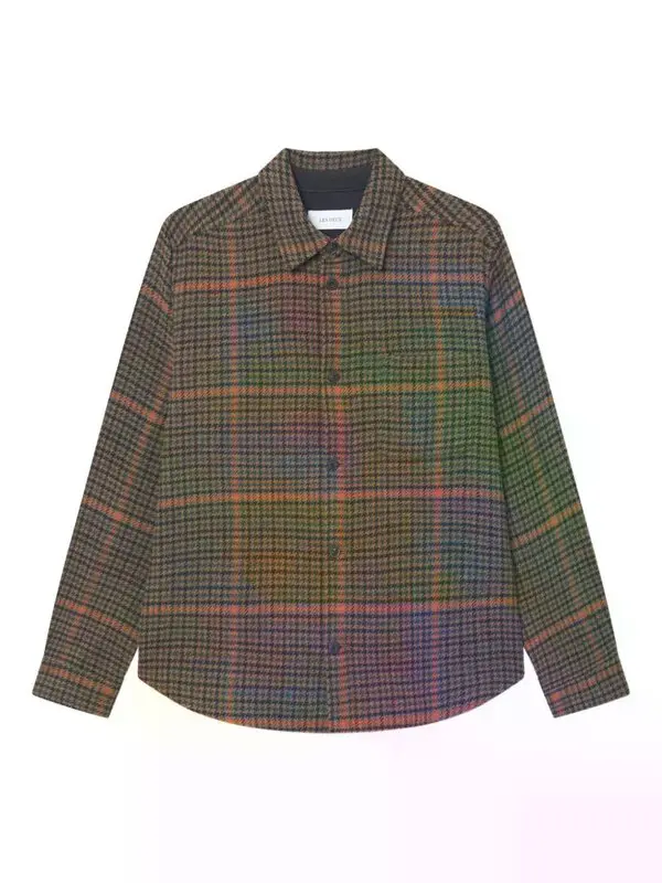 LES DEUX Houndstooth Check Shirt