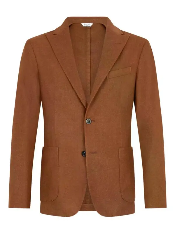 Boglioli Patch-pocket Blazer - Brown