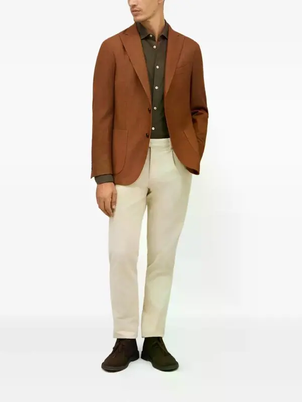 Boglioli Patch-pocket Blazer - Brown