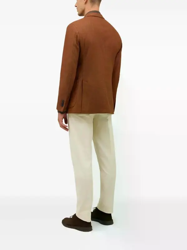 Boglioli Patch-pocket Blazer - Brown