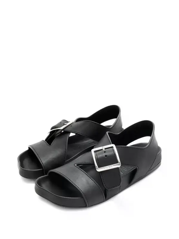 Loewe Buckle-strap Flat Sandals