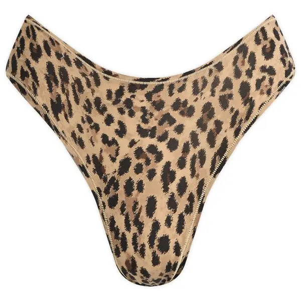 SKIMS Fits Everybody Thong - Sienna Jaguar Print