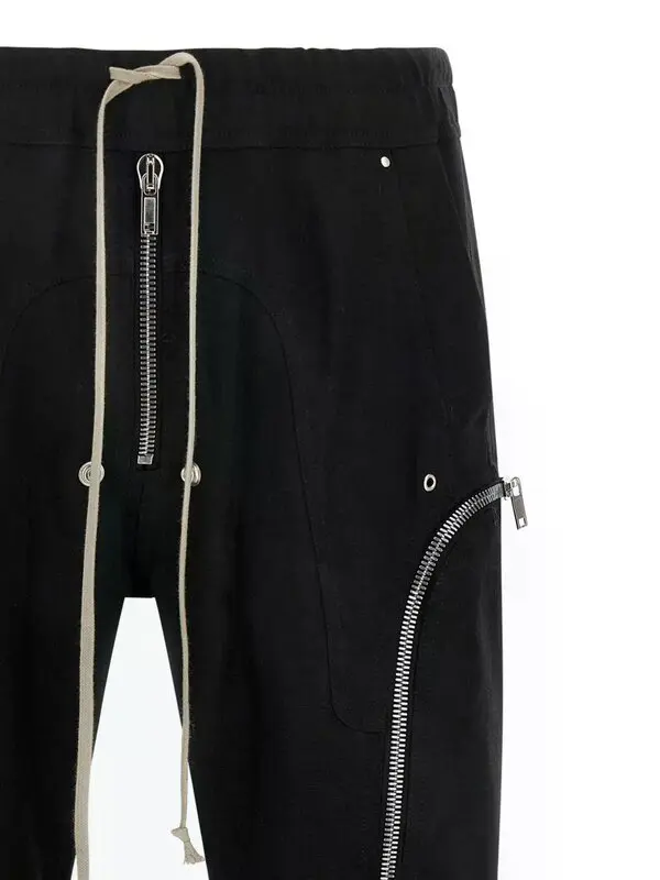 Rick Owens Cargo Zip-detail Trousers