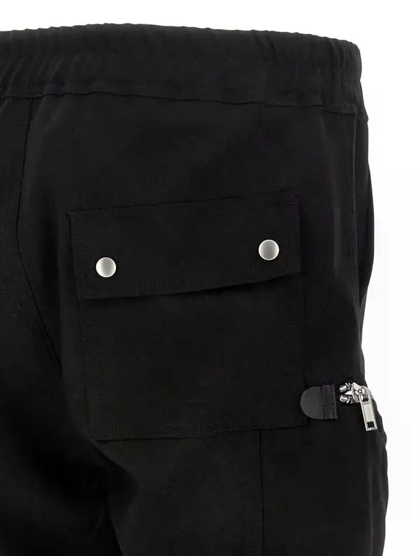 Rick Owens Cargo Zip-detail Trousers