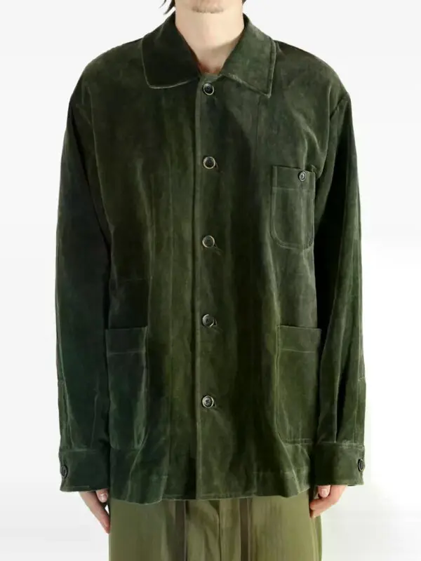 UMA WANG Jinn Patch-pocket Shirt Jacket