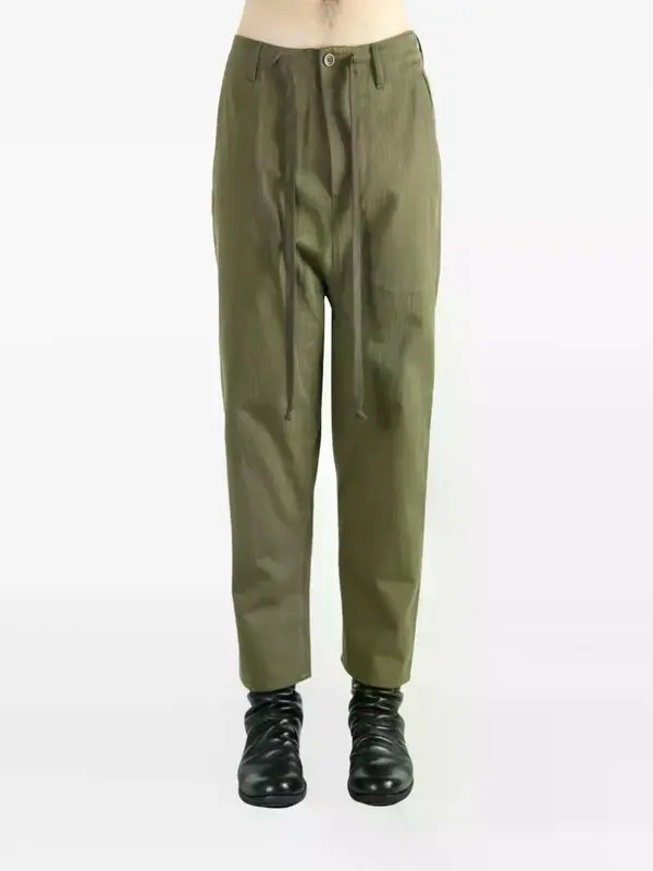 UMA WANG Perch Drawstring-waist Trousers