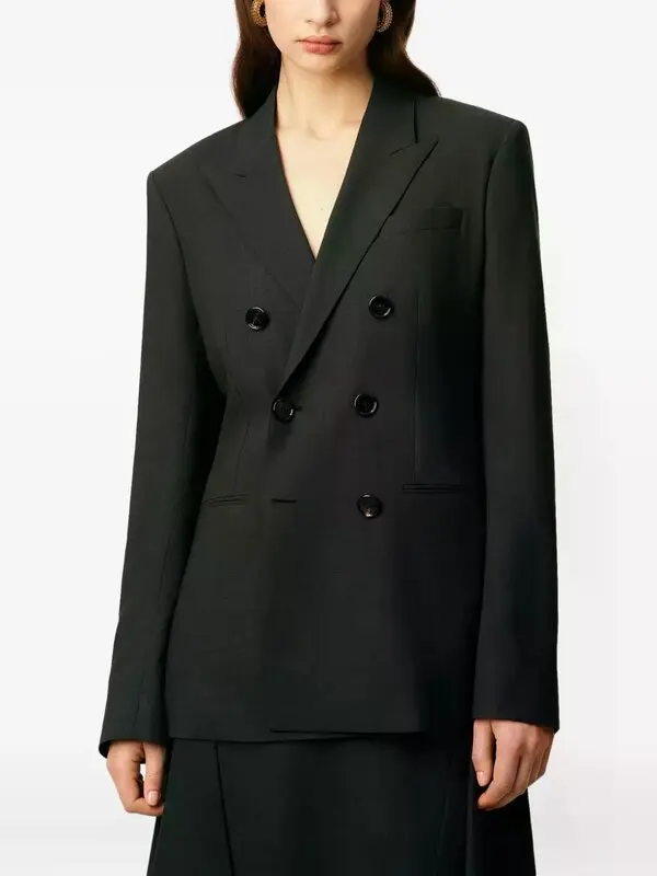 Ami Double-breasted Wool Jacket