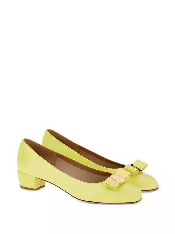 FERRAGAMO Leather Ballet Flats