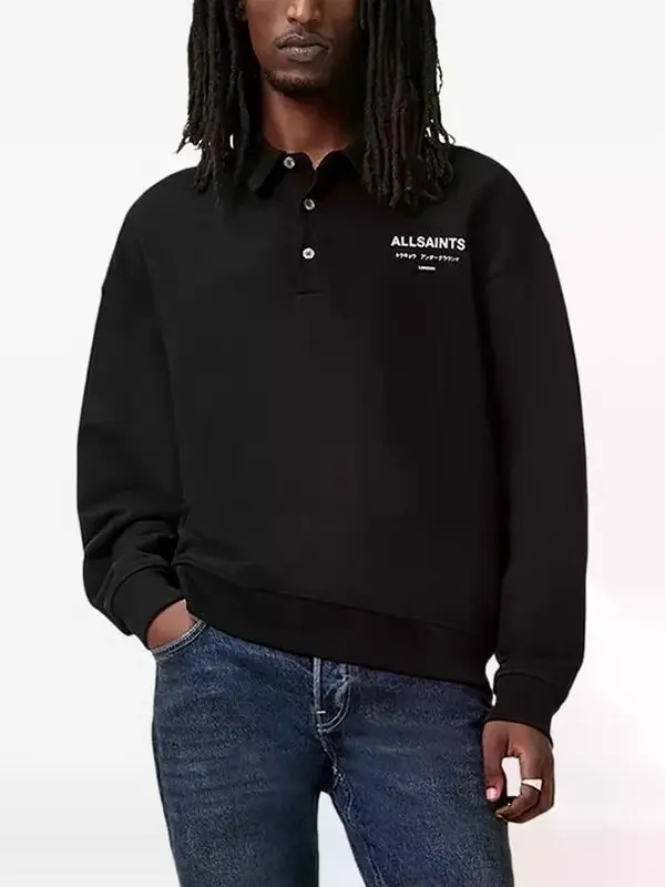 ALLSAINTS Underground Logo-print Polo Shirt
