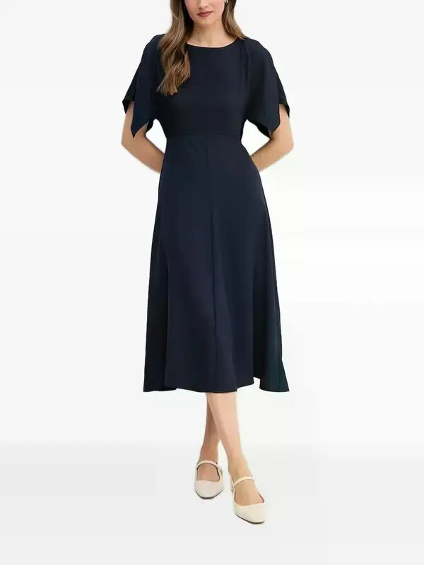 SANDRO FERRONE A-line Midi Dress - Blue