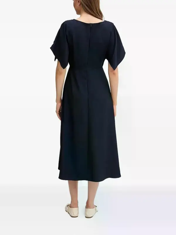 SANDRO FERRONE A-line Midi Dress - Blue