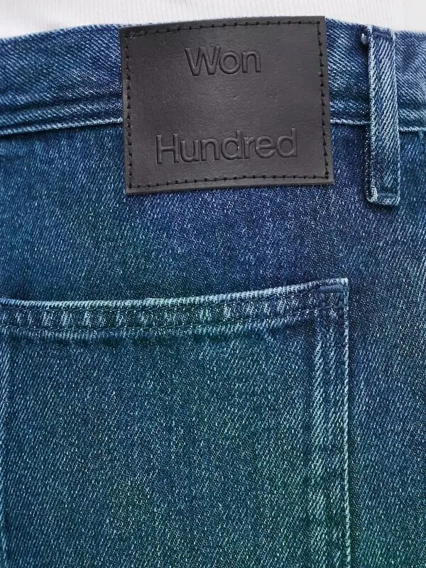 WON HUNDRED Patch-pocket Jeans