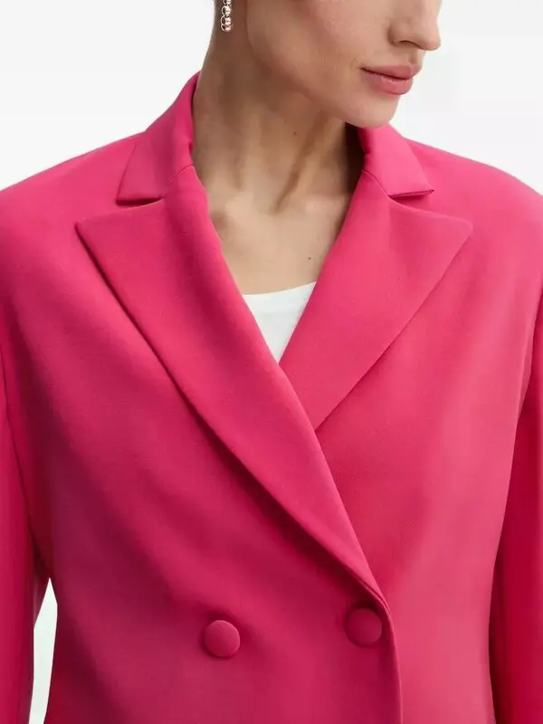 Liu Jo Double-breasted Cropped Blazer