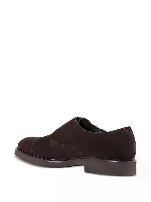 DOUCAL'S Double-buckle Monk Shoes