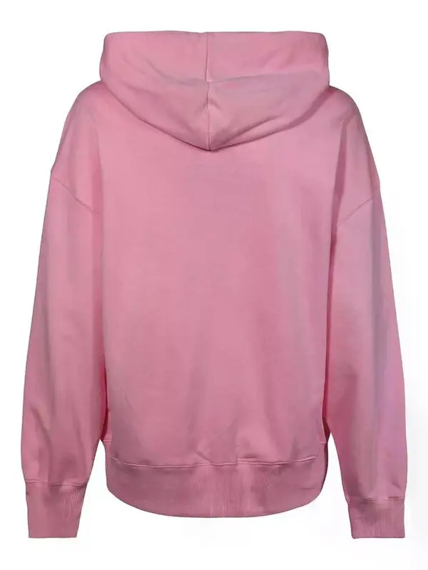 MSGM Cat-print Hoodie - Pink