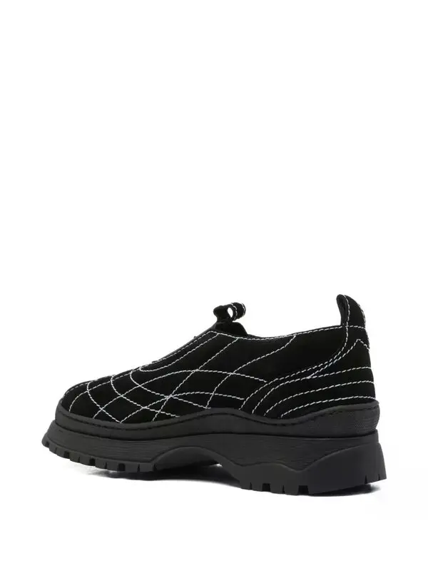 NICOLE SALDANA Sacha Leather Loafers