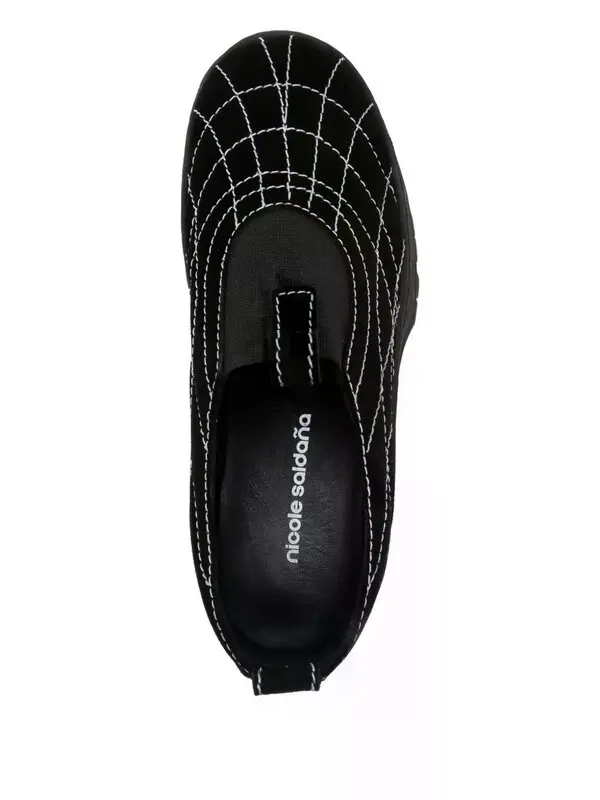 NICOLE SALDANA Sacha Leather Loafers