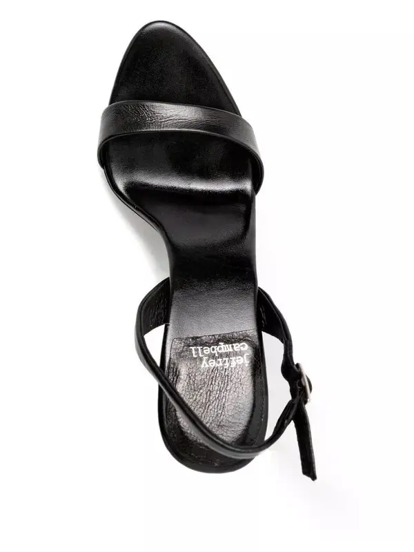 Jeffrey Campbell 95mm Go-getter Slingback Stiletto Sandals - Black