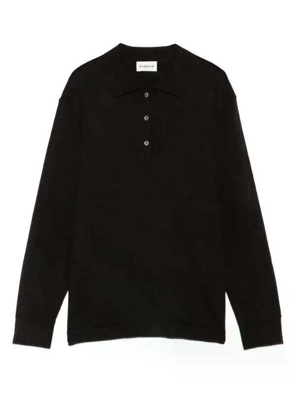 P.a.r.o.s.h Long-sleeve Polo Top