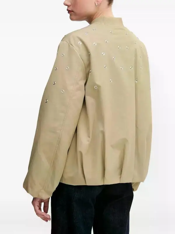 Sisley Studded Bomber Jacket