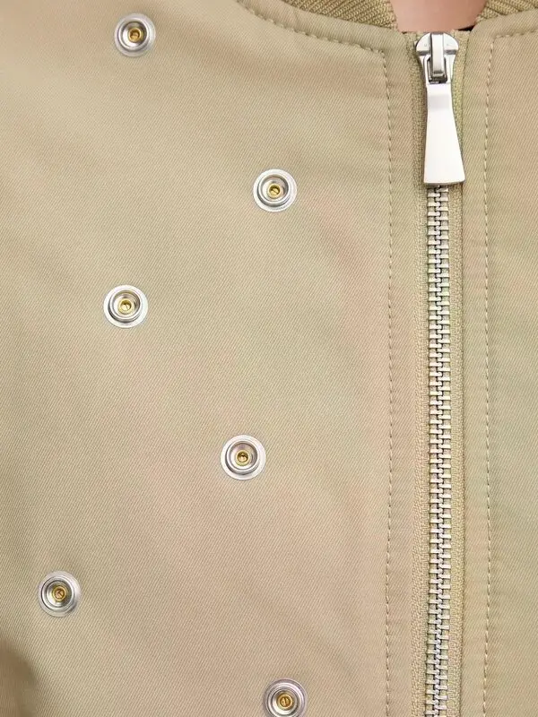 Sisley Studded Bomber Jacket
