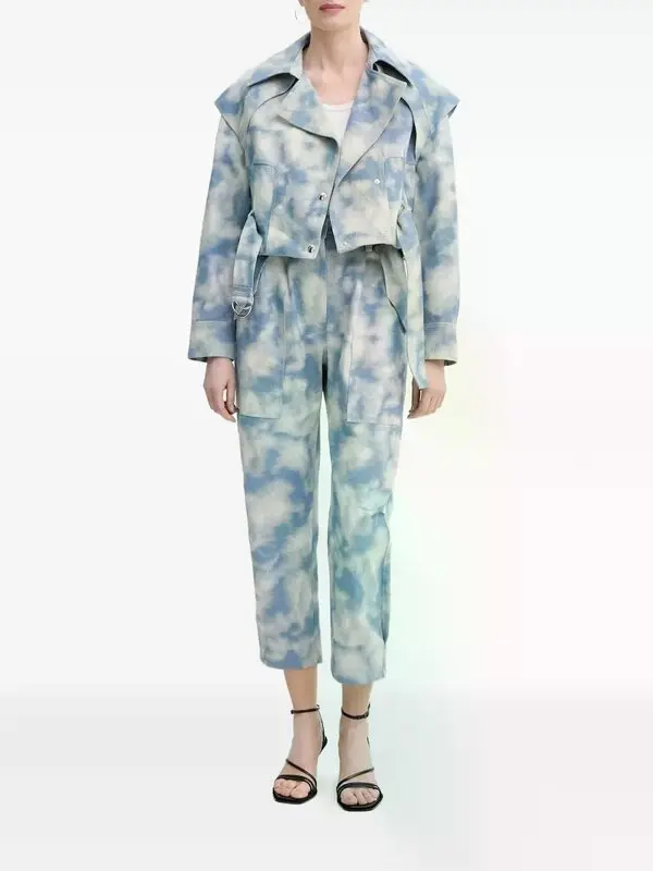IRO PARIS Cloud-print Jeans