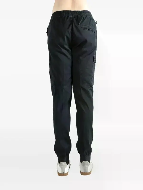 Stone Island Cargo-pocket Trousers - Black