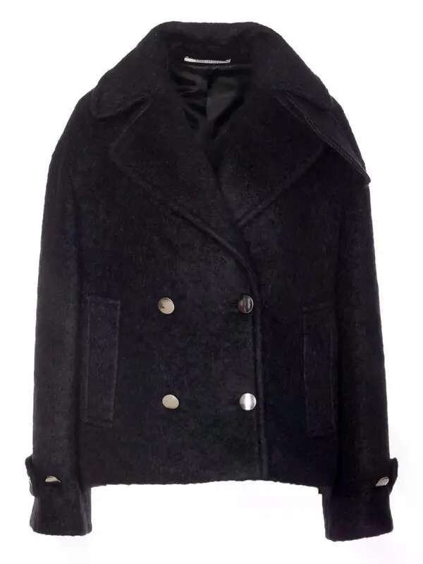 Tagliatore Double-breasted Belted Jacket