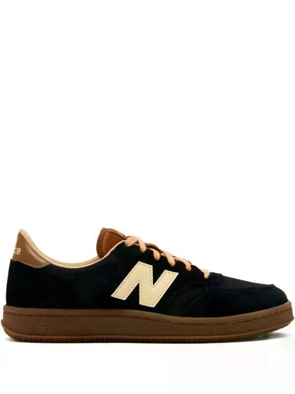 NEW BALANCE T500 Suede Sneakers - Black