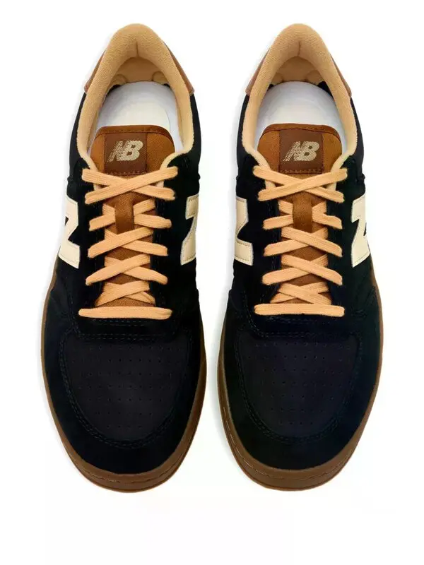 NEW BALANCE T500 Suede Sneakers - Black
