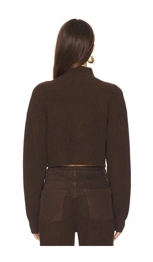 SEROYA Carmen Mid Cropped Sweater