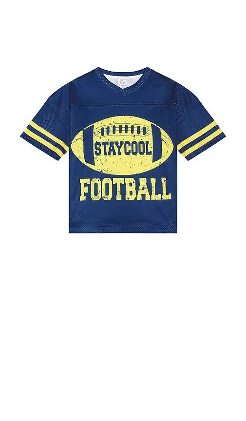 STAY COOL Graphic Football Jersey