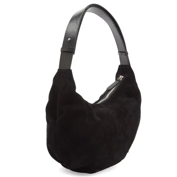 NOTHING WRITTEN Ht Suede Shoulder Bag