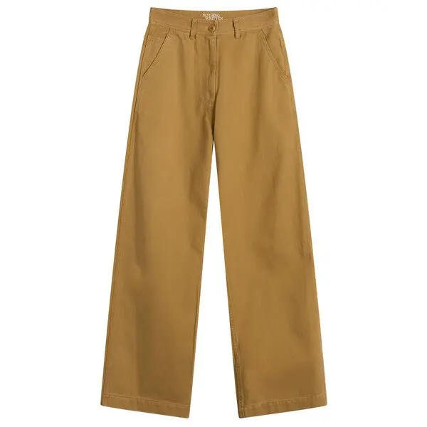 NOTHING WRITTEN Paan Cotton Work Pants