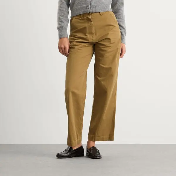 NOTHING WRITTEN Paan Cotton Work Pants