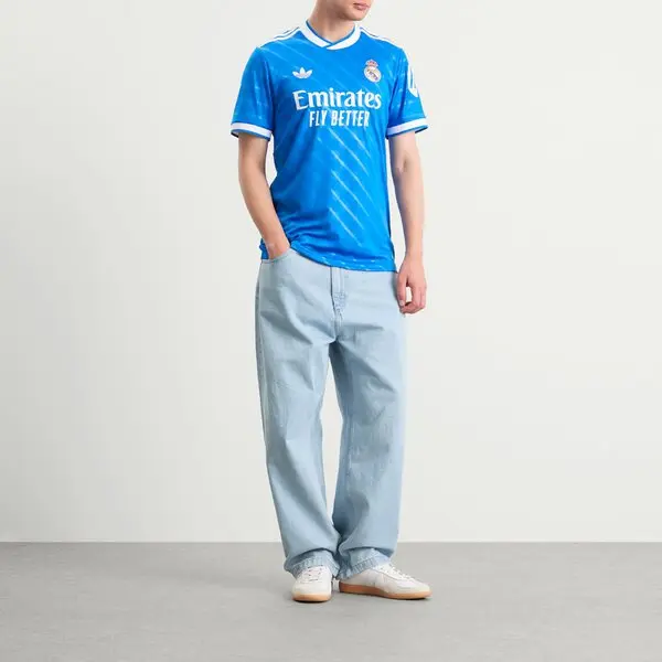 Adidas Real Madrid 25/26 3rd Jersey Top - Bluebird