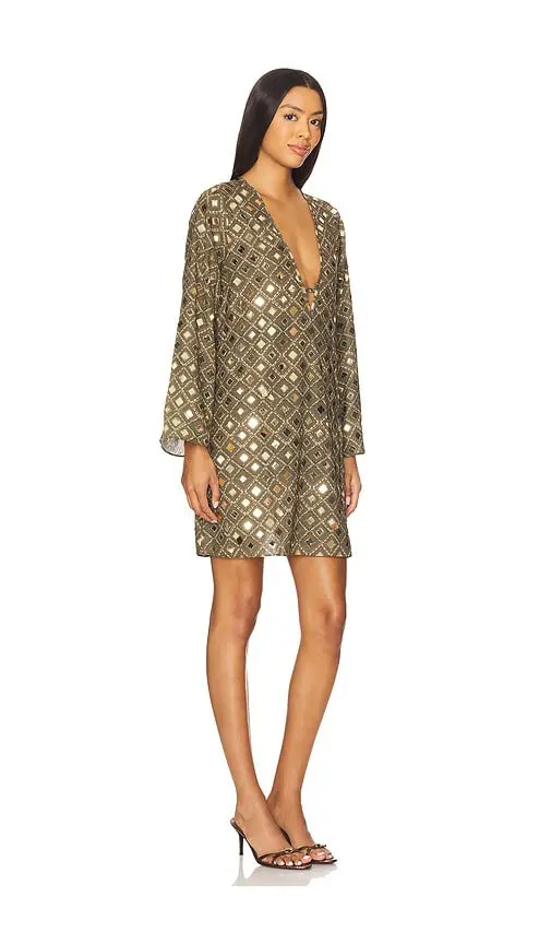 Misa Embellished Sequin Dress