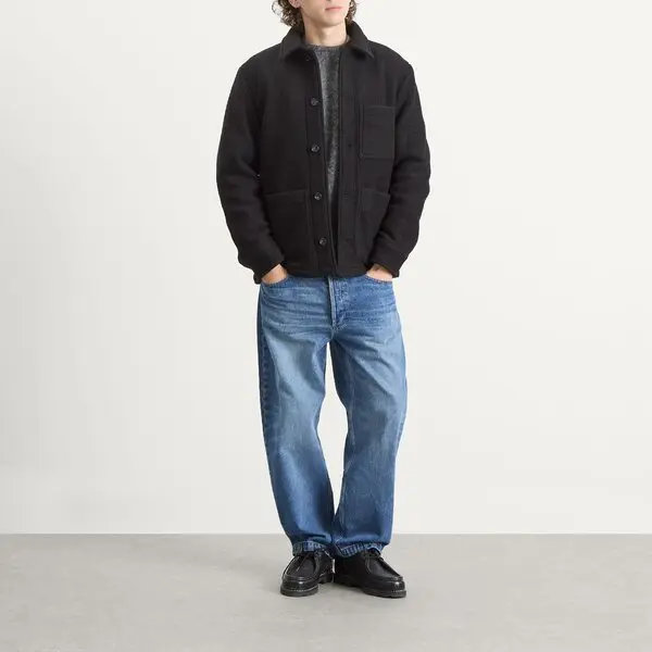 A.p.c. Emile Felted Wool Chore Jacket