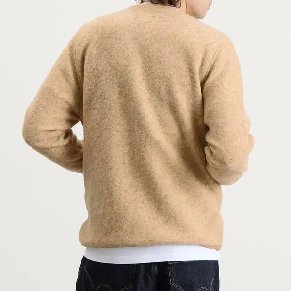 Universal Works Wool Fleece Cardigan - Fawn