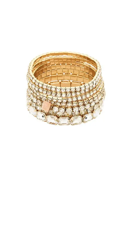 Dannijo Valentina Gold Bracelet Set