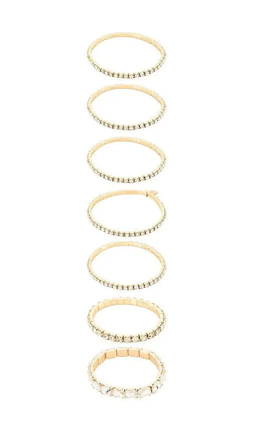 Dannijo Valentina Gold Bracelet Set