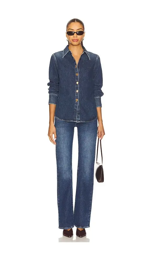 AGOLDE Talia Shirt - Blue