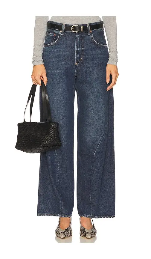 AGOLDE Twist Wide Leg Jeans