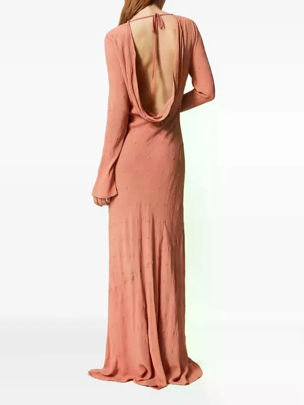 TWINSET Crystal-embellished Maxi Dress