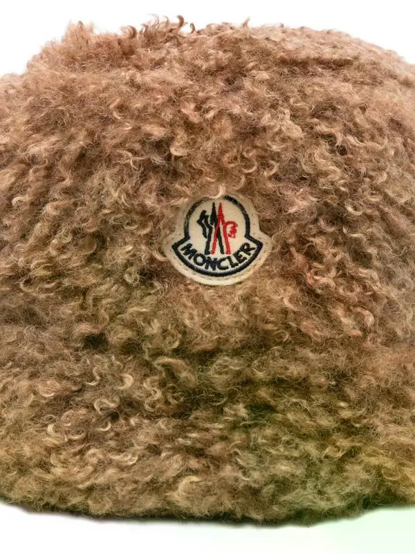 Moncler Teddy Bucket Hat - Brown