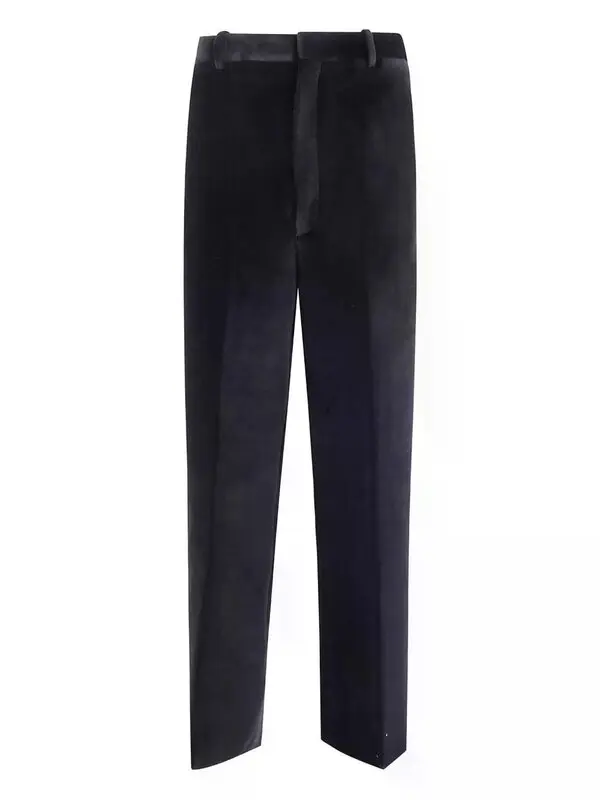 JIL SANDER Velvet Straight-leg Trousers
